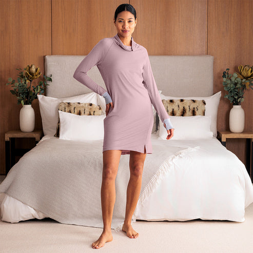 Super-soft merino winter nightgown | DAGSMEJAN STAY WARM